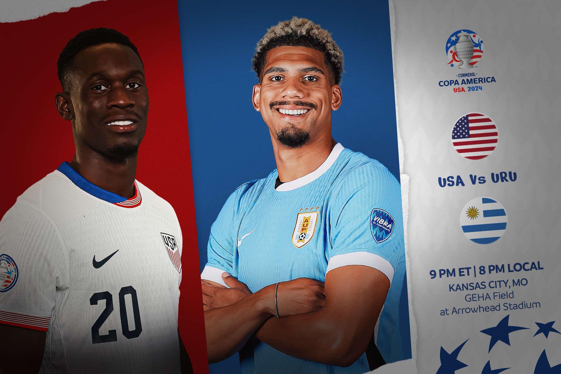 The United States and Uruguay are set for one of the tournament's ...