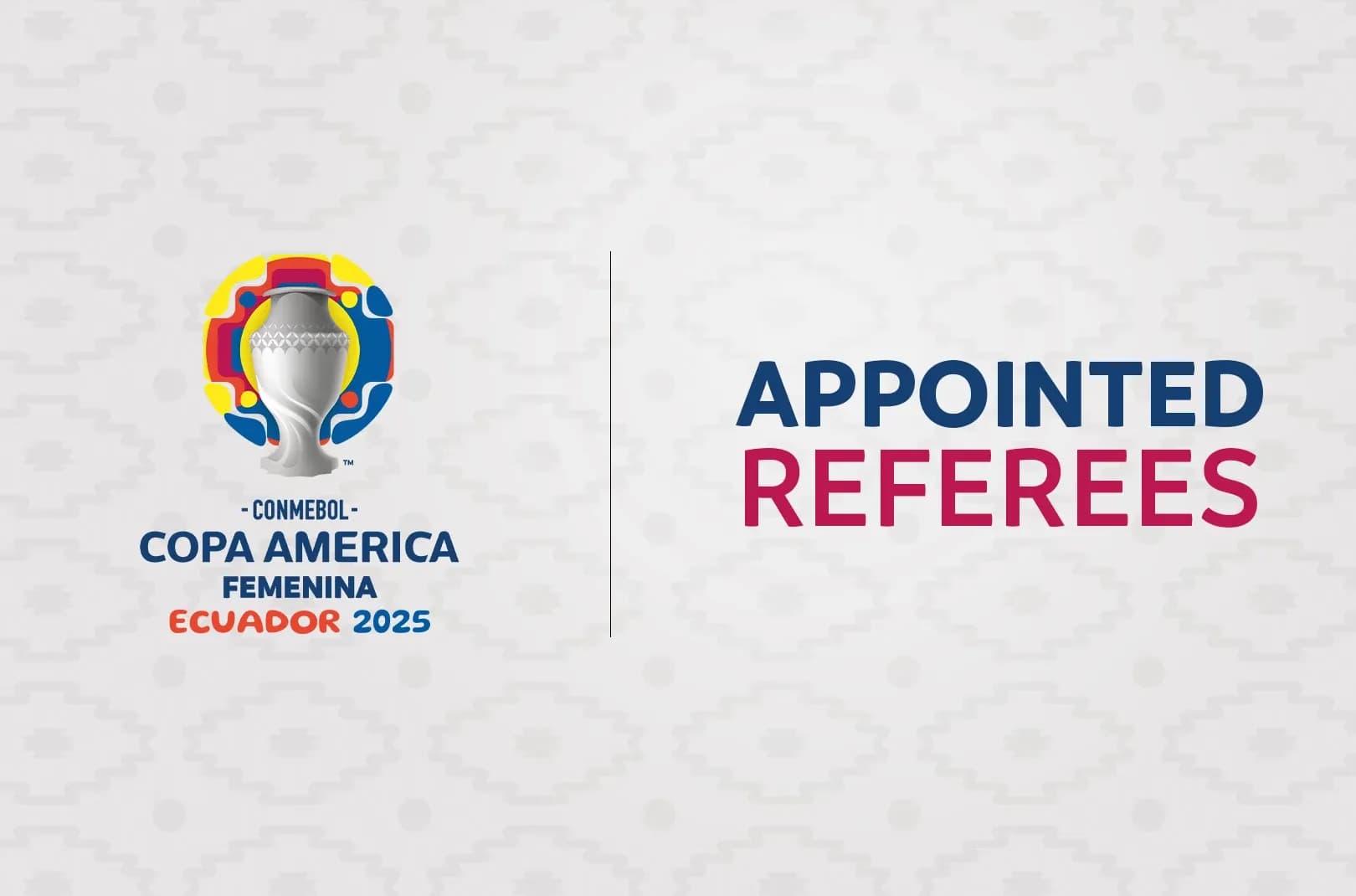 Match Officials Appointed for Matchday 2 – CONMEBOL Copa América ...