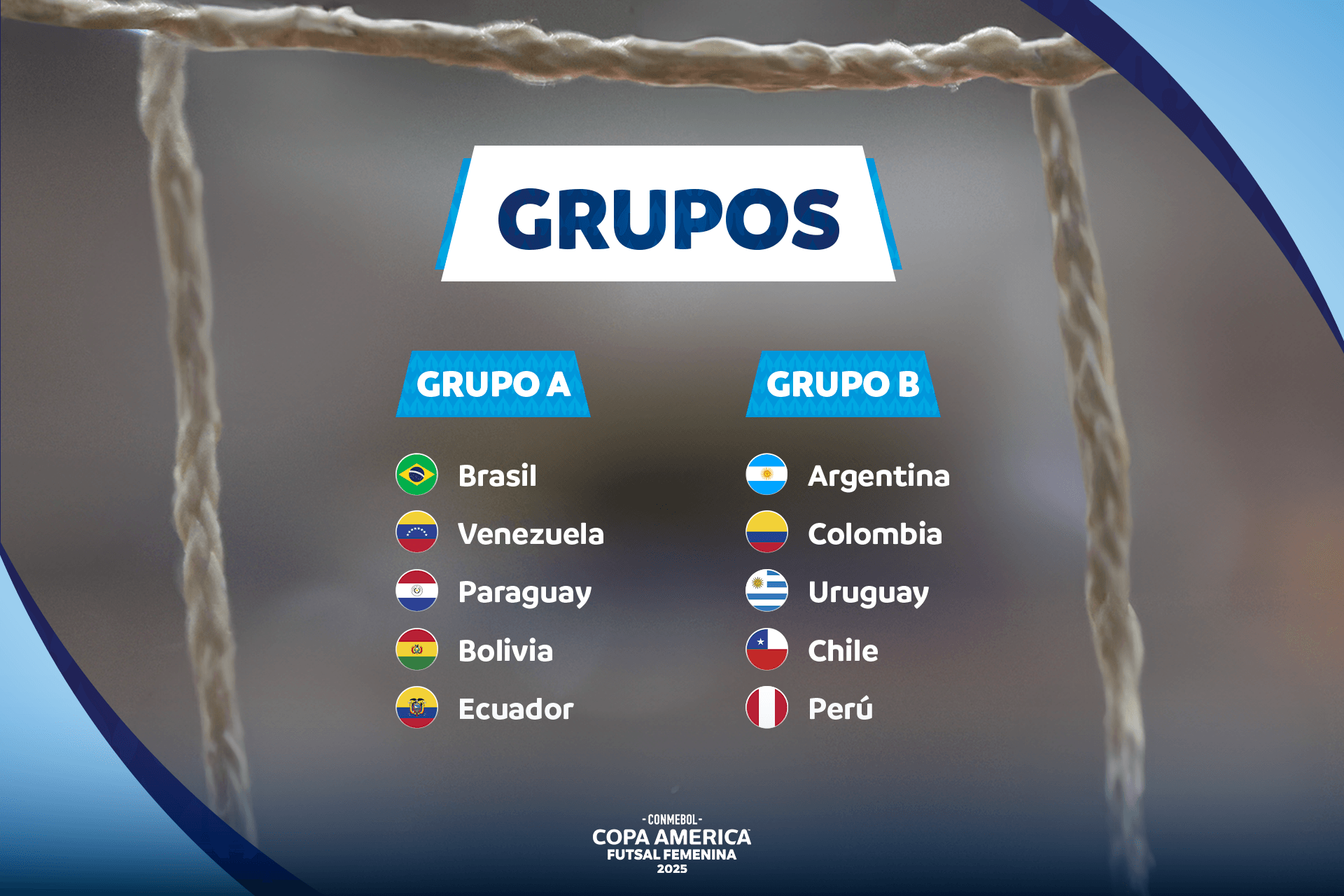 CONMEBOL Copa América Futsal Femenina 2025™: fixture completo ...