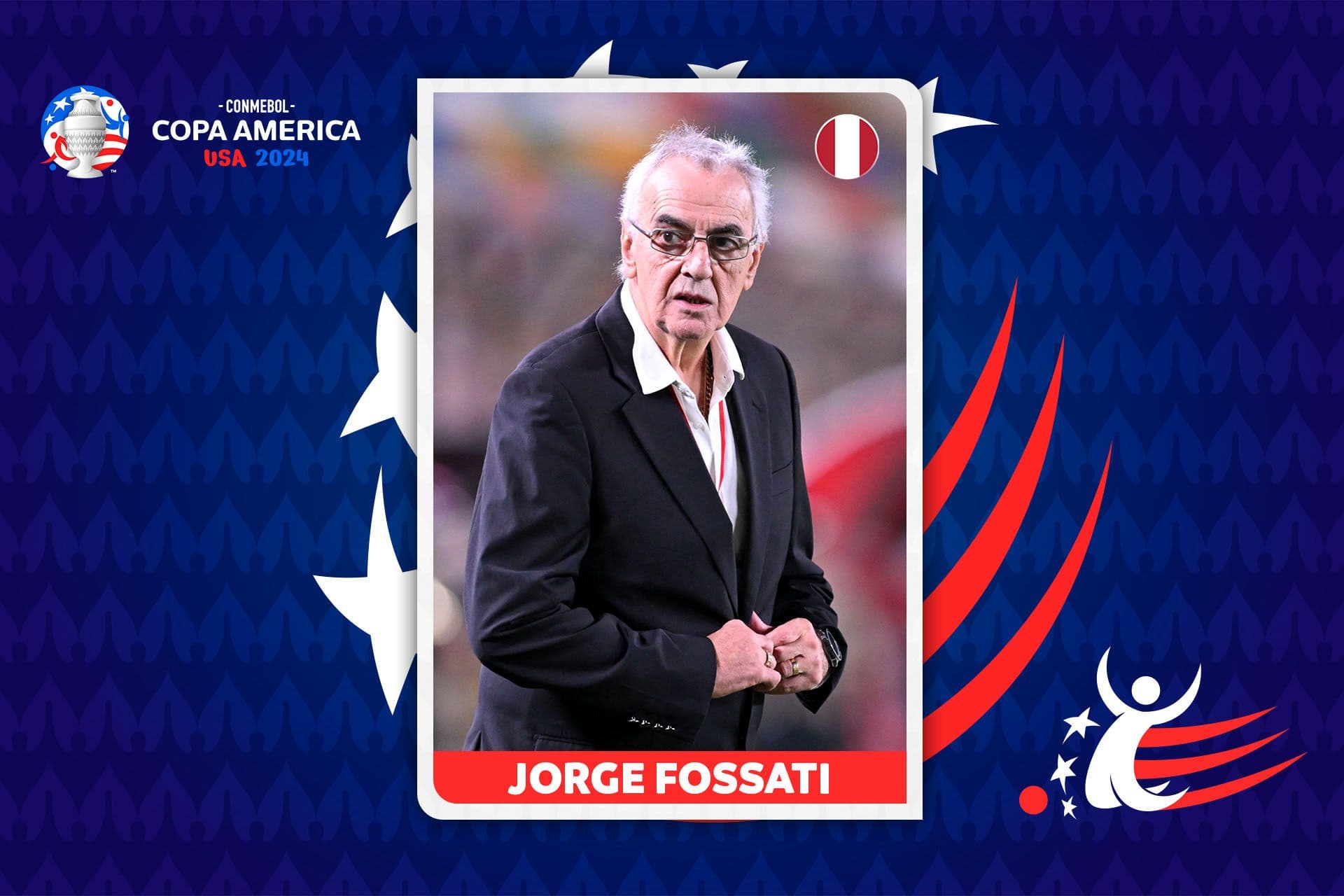 Jorge Fossati, el entrenador de Perú en la Copa América 2024